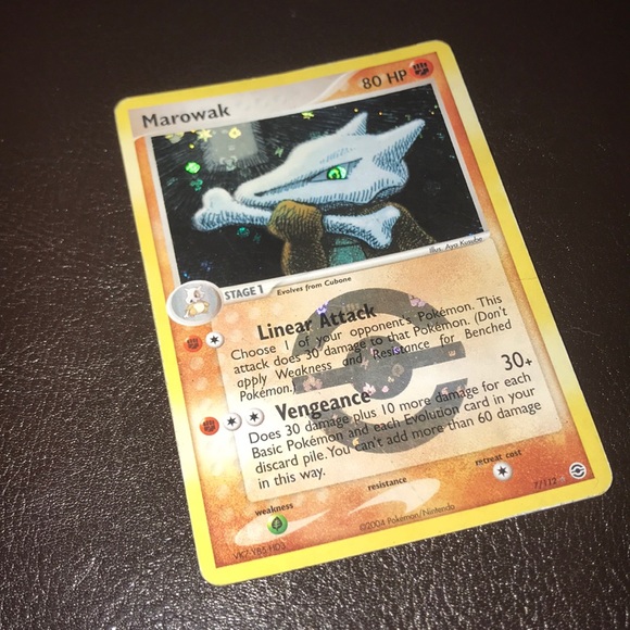 Marowak Pokemon Card